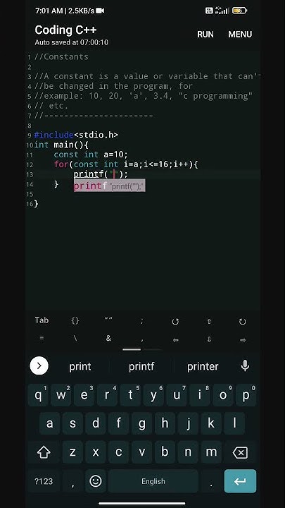 what is constant | constant in c | const keyword - YouTube