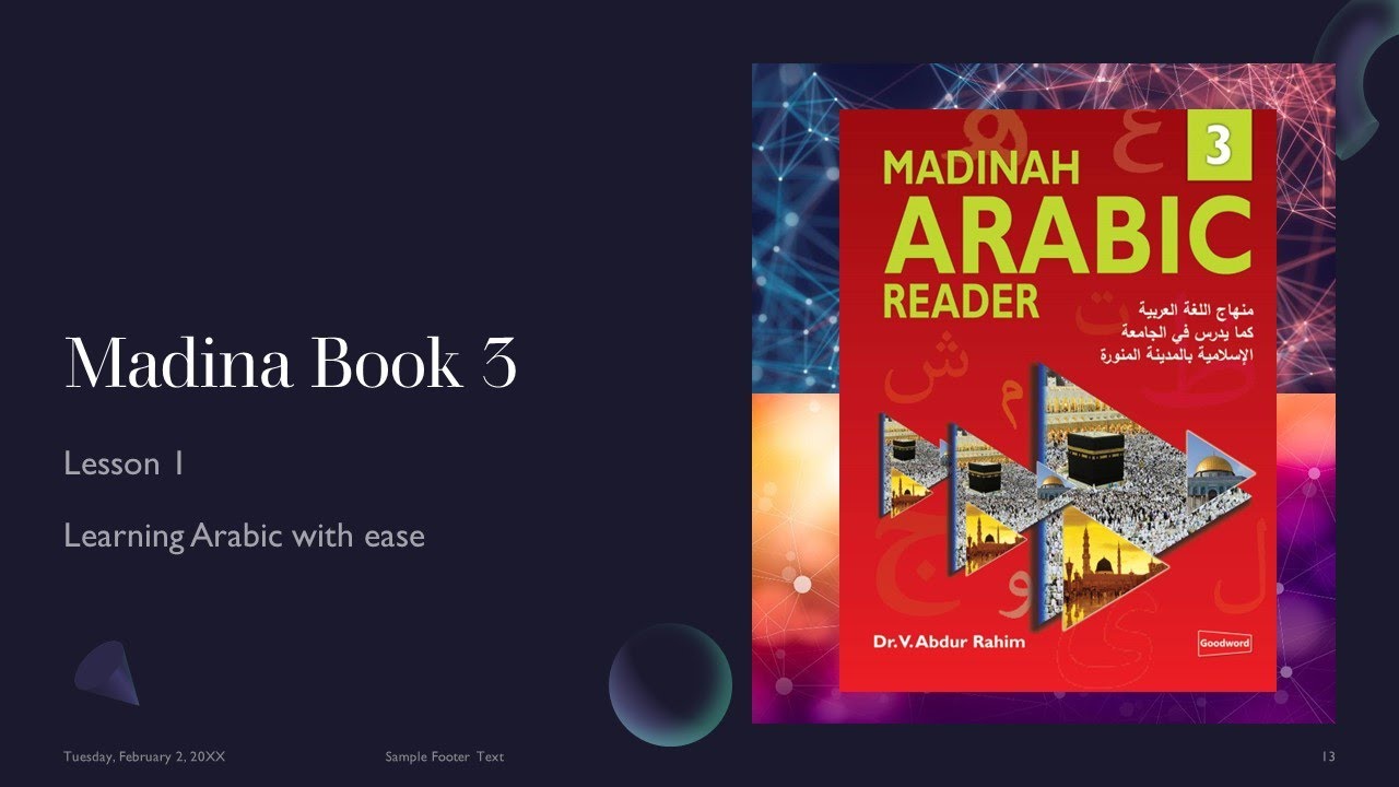 Madina Book-3 lesson 1 - YouTube