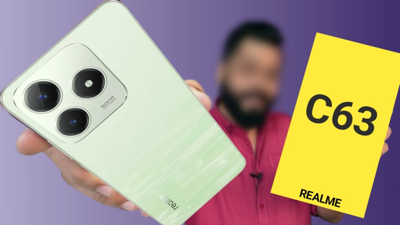 Realme C63 Unboxing, review & first impressions - YouTube