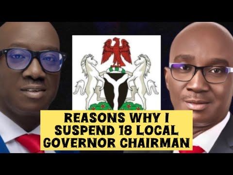 Reasons why I suspended 18 local government chairman - YouTube