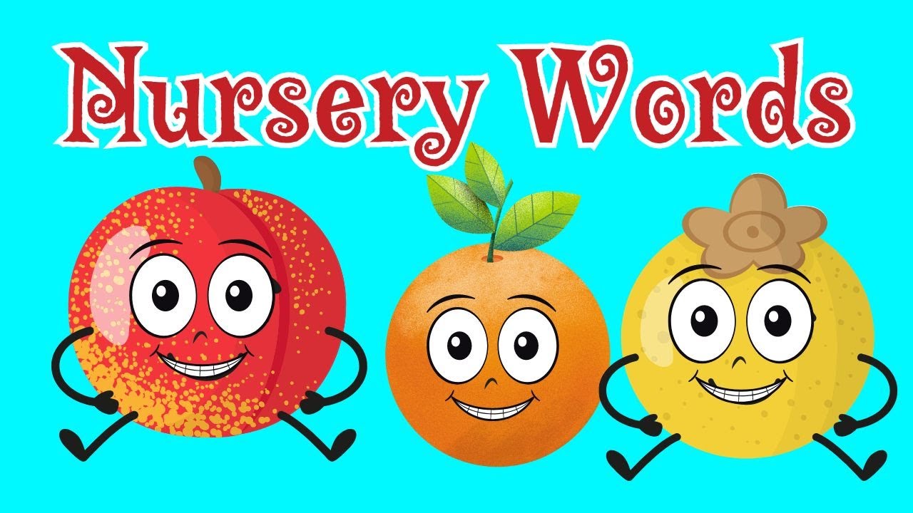 preschool | fruits name | learn english words | kool kreative mingle # ...