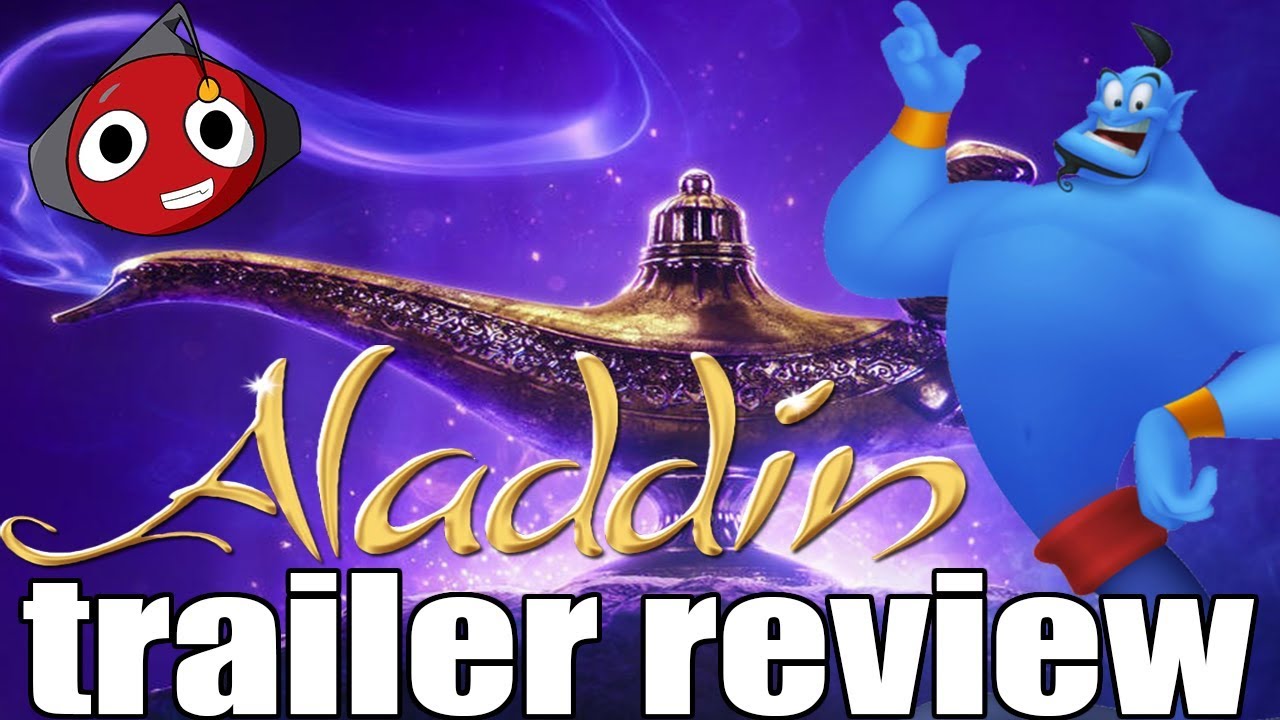 aladdin teaser trailer review - YouTube