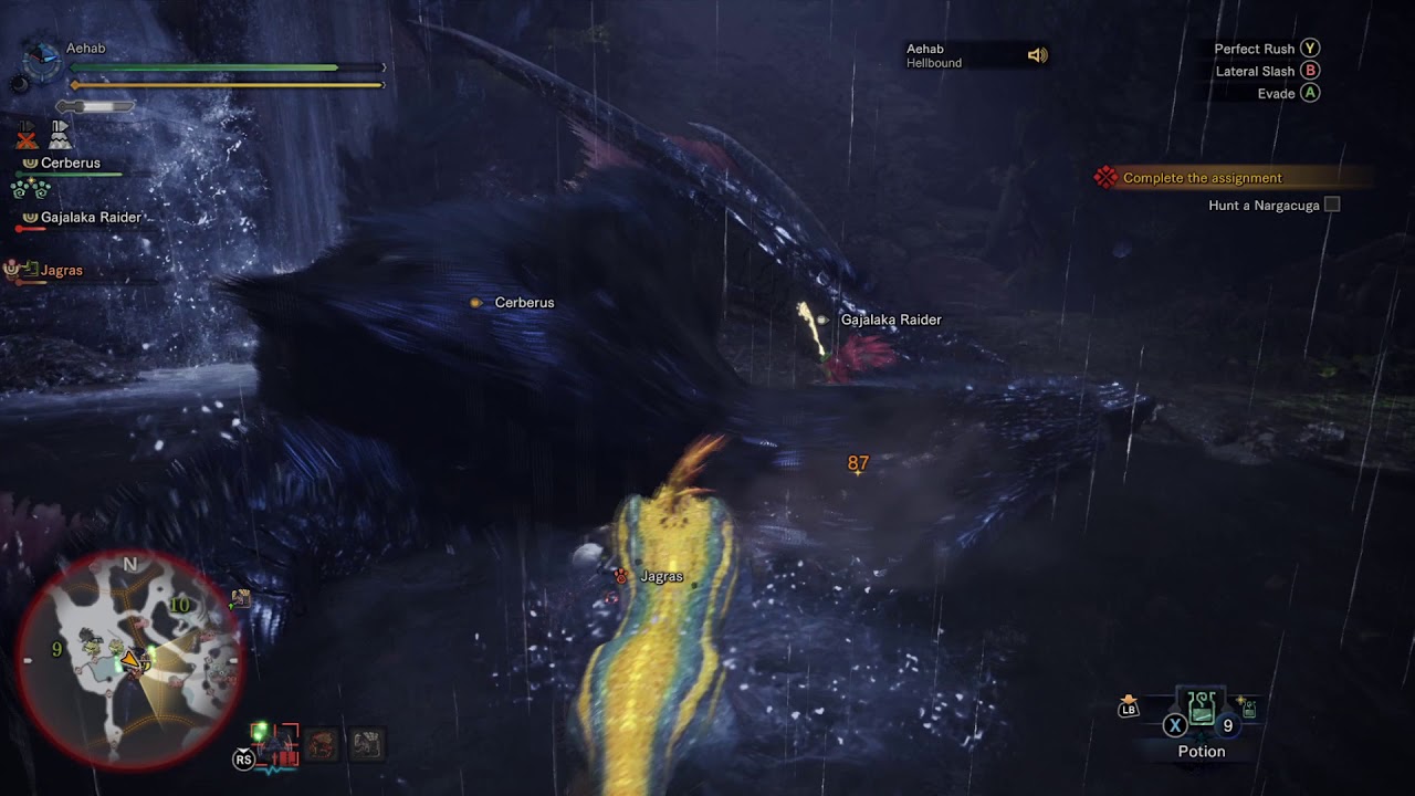 Monster Hunter World Iceborne Let's Hunt Nargacuga - YouTube