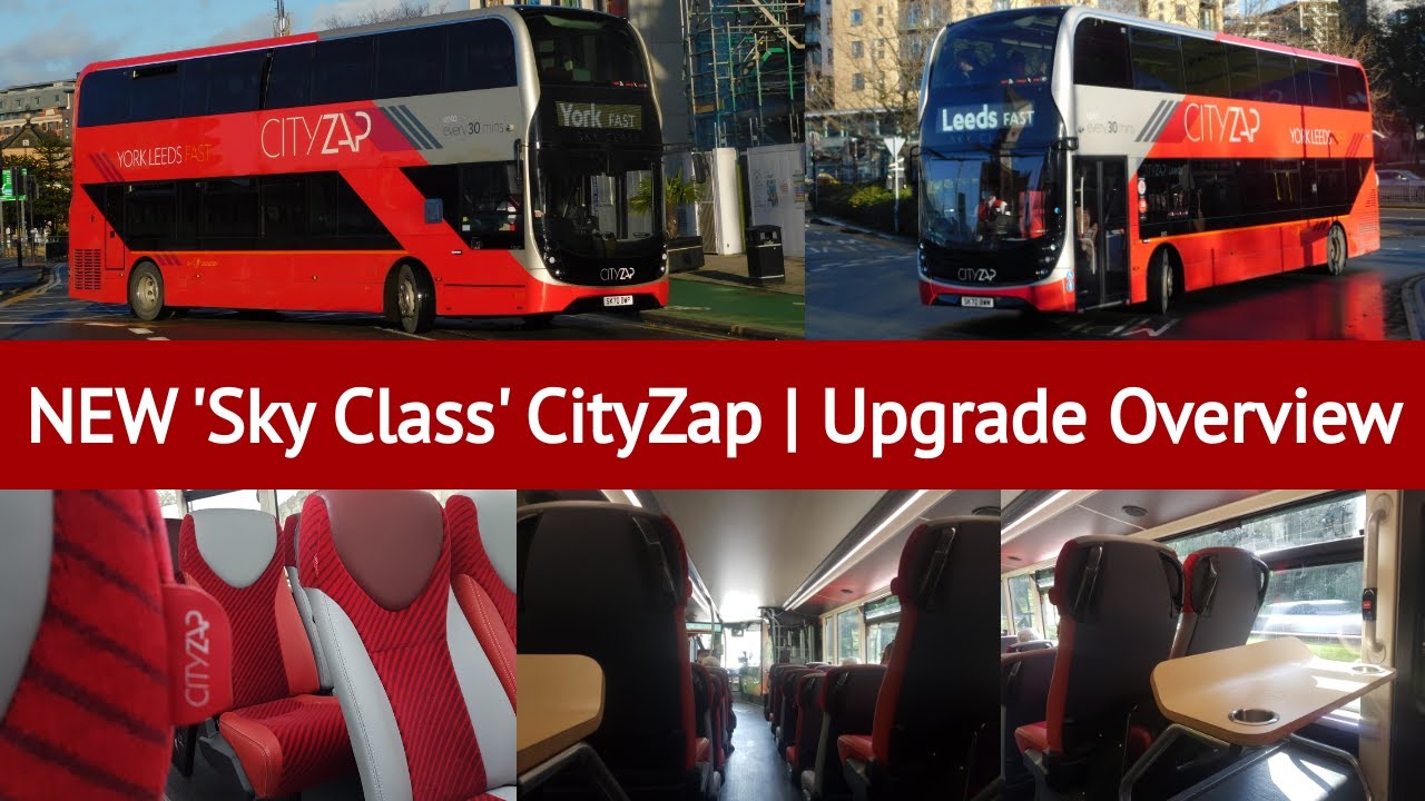BRAND NEW 'Sky Class' CityZap Buses | Upgrade Overview - YouTube