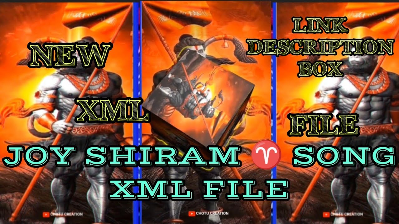 JOY SHIRAM ♈ #new #trending #song #xml_file #vairal #datafile @xml351 😇👑🍂 - YouTube
