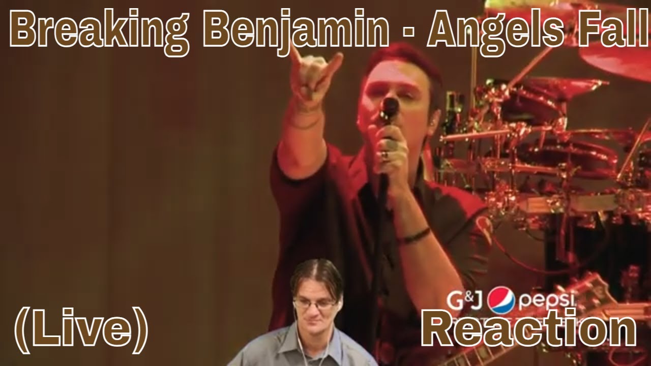 Breaking Benjamin - Angels Fall (Live) Reaction - YouTube