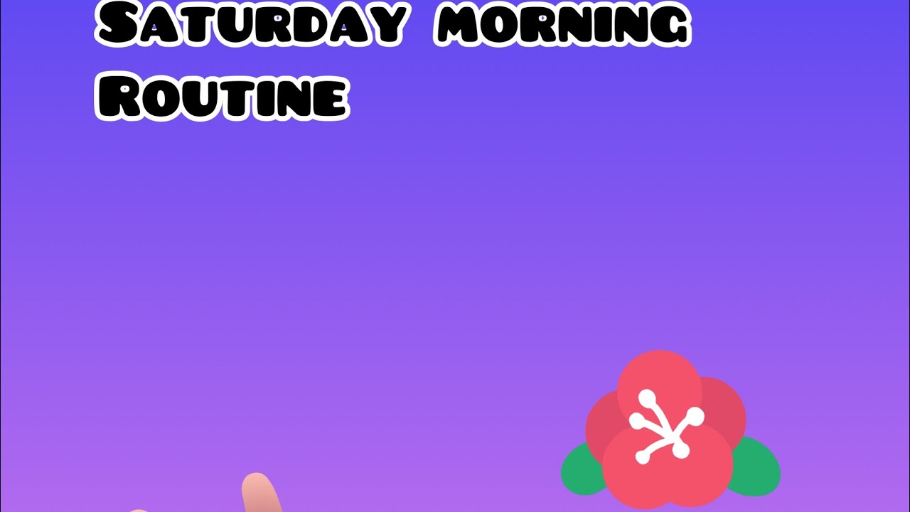 Saturday summer morning routine - YouTube