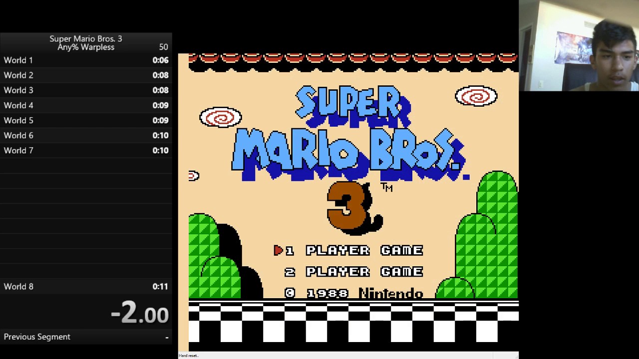 Speed Running Super Mario bros 3 - YouTube