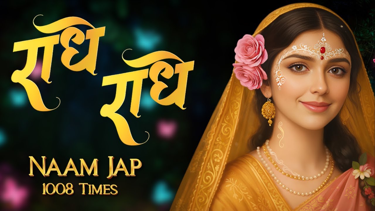 Radha Radha 1008 |Powerful Mantra Chanting Divine Naam Jaap for Inner ...
