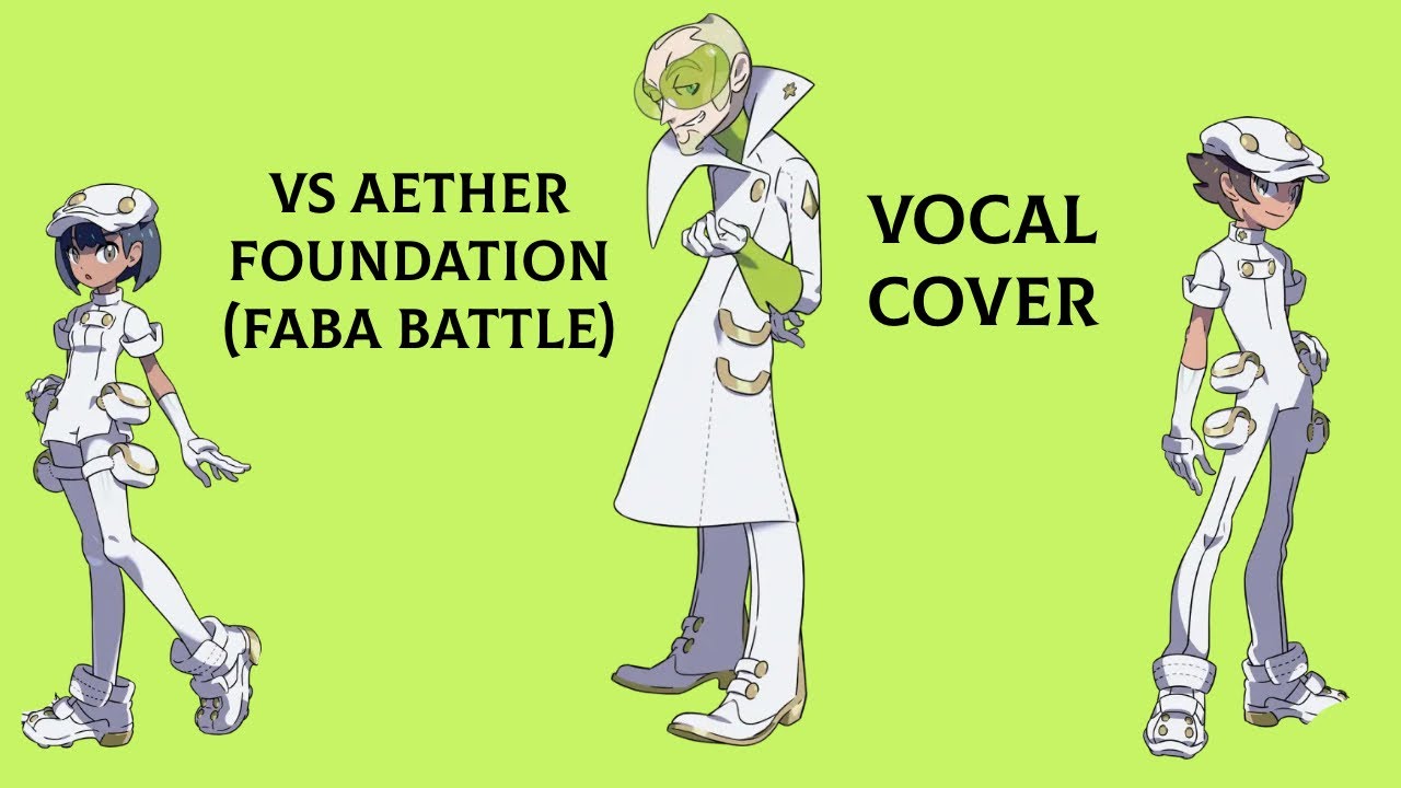 VS Aether Foundation (Faba Battle) Male Cover- Pokemon Sun & Moon ...