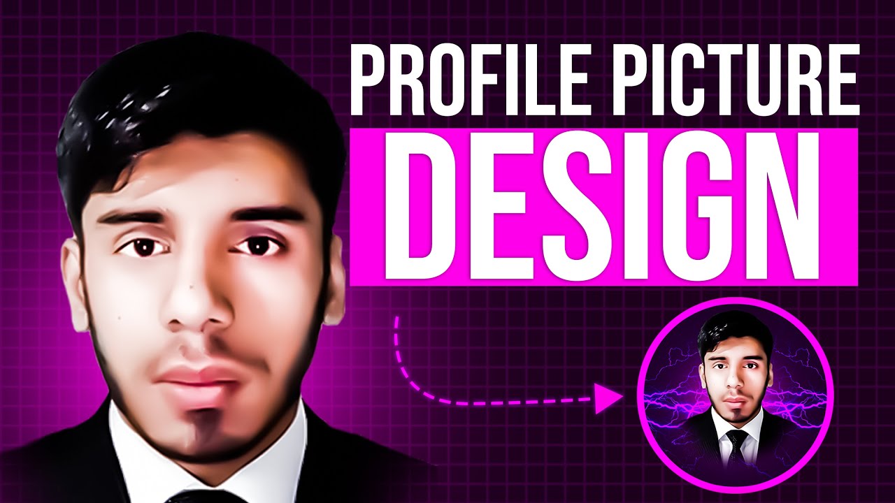 "Amazing Photoshop Profile Picture Design in 5 Minutes – Step-by-Step ...