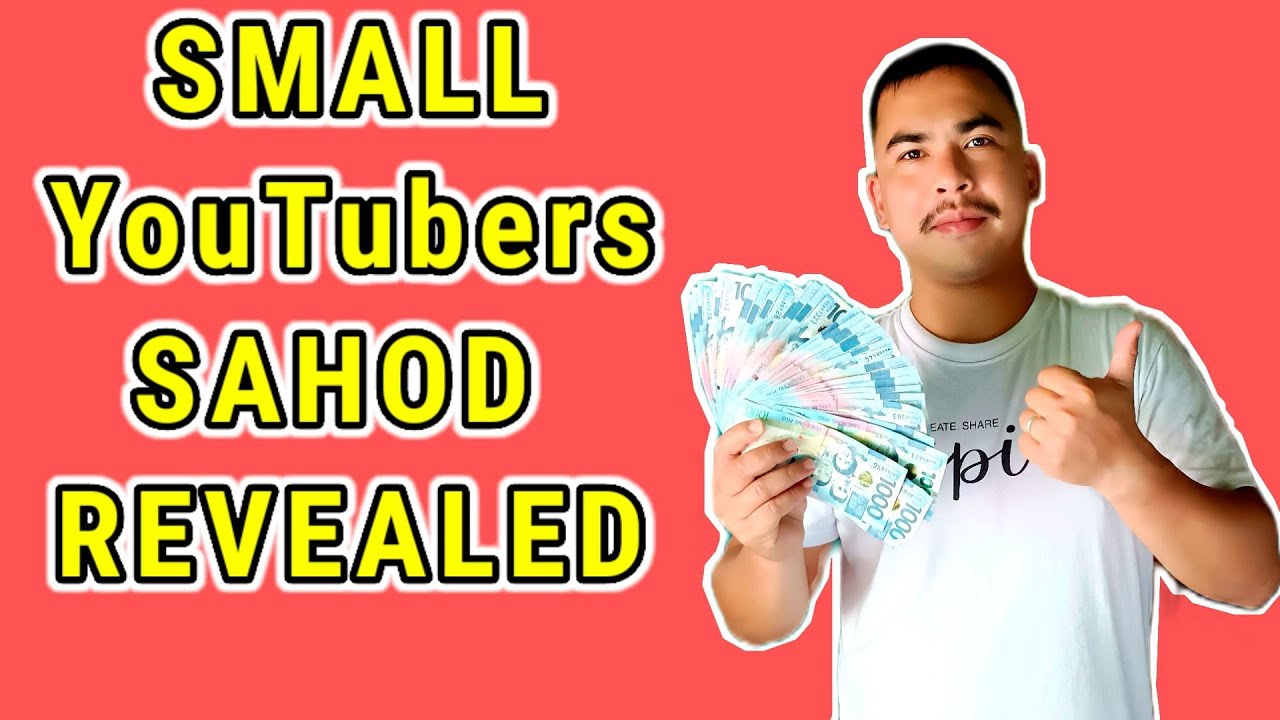 SMALL YOUTUBERS SAHOD REVEALED - YouTube