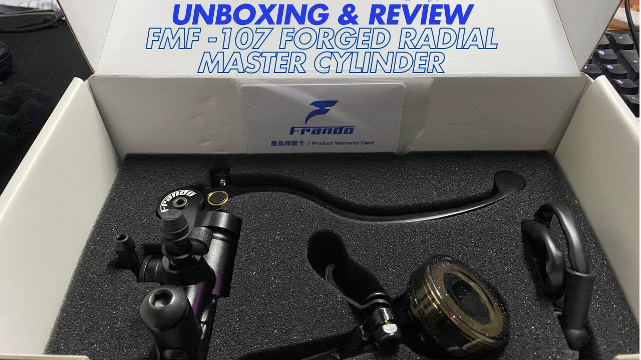 Unboxing Master Rem Frando FMF - 107 Black 15mm - YouTube
