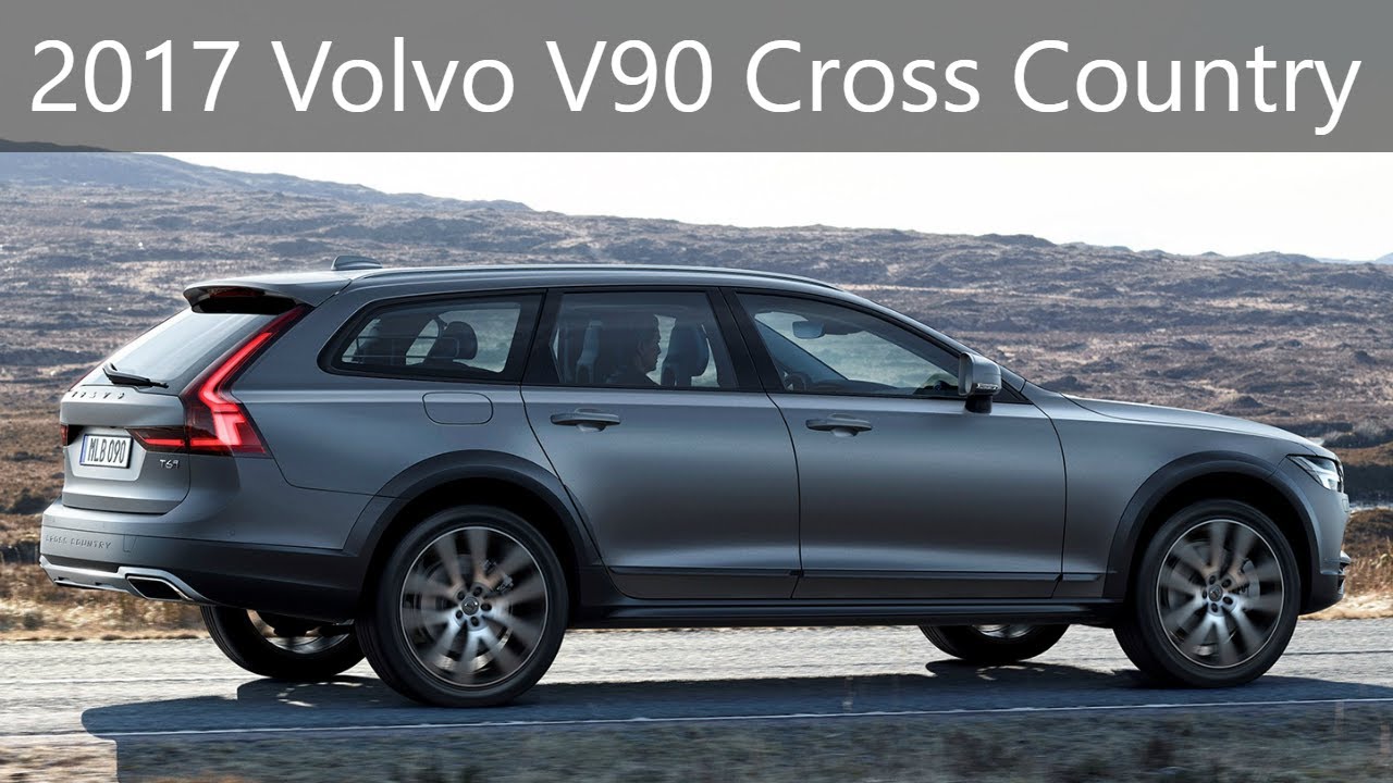 2017 Volvo V90 Cross Country - The Off-Road Drive / AUTO VIDZ - YouTube