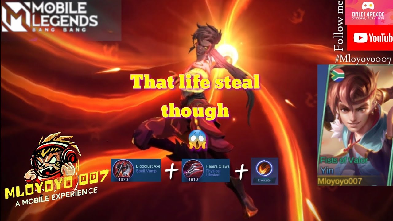 Life steal Items on Yin - YouTube