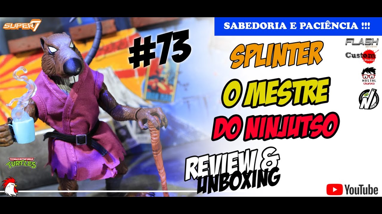 #73 Review Splinter - O rato mais famoso de New York - PT-BR - YouTube