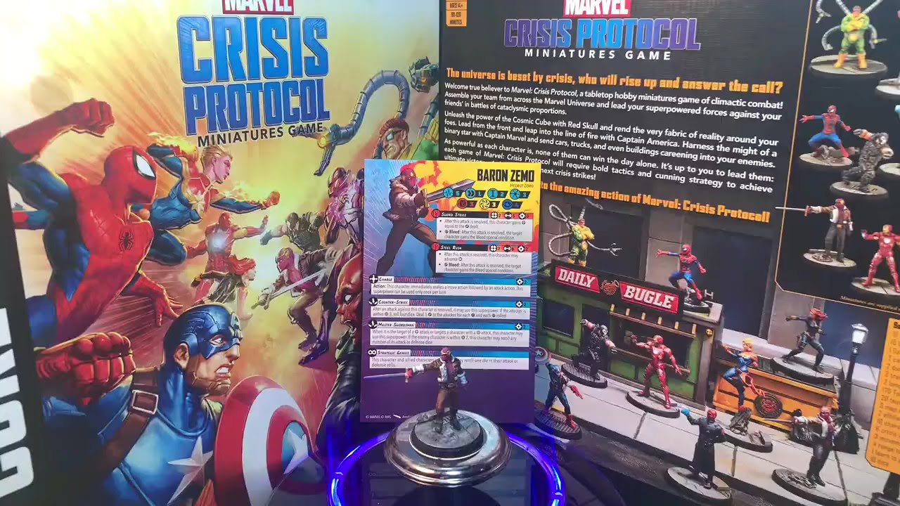 Marvel Crisis Protocol Baron Zemo - YouTube