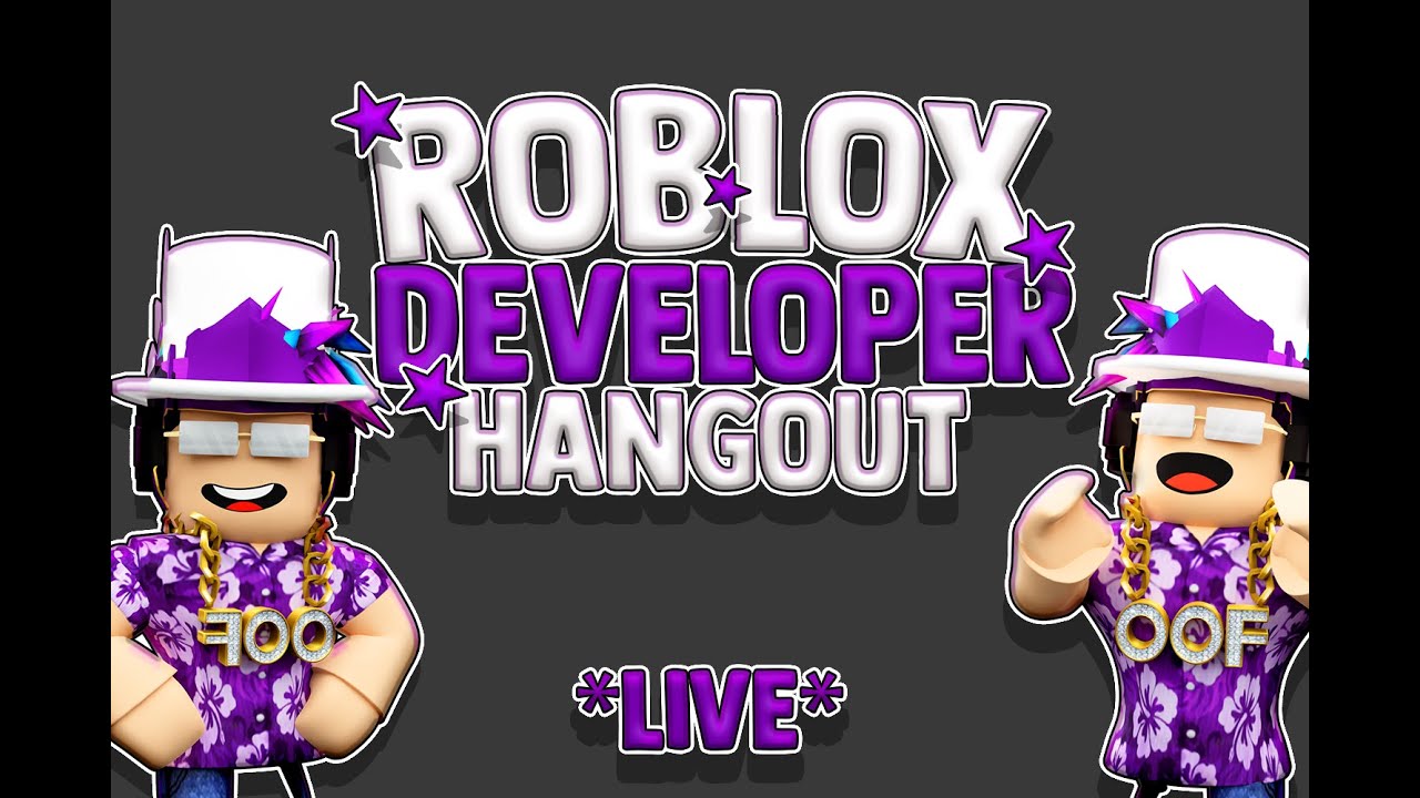 Roblox Developer Hangout *LIVE* - YouTube