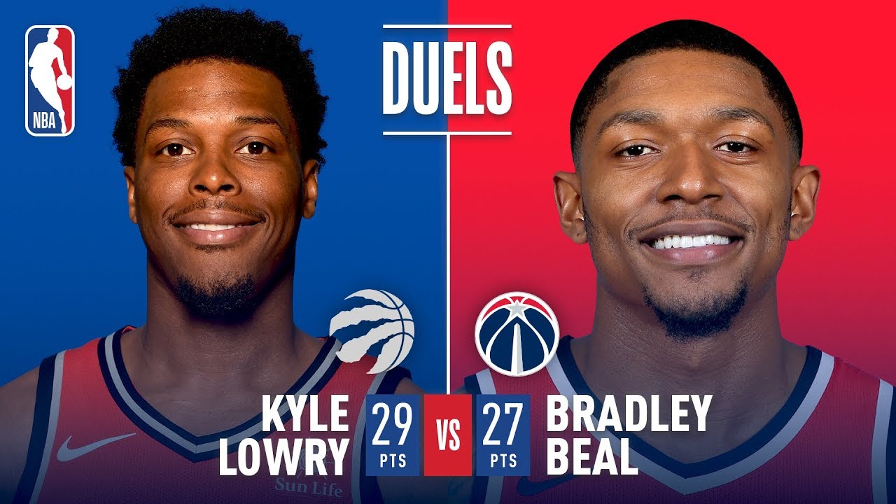 Bradley Beal and Kyle Lowry Battle It Out In D.C. - YouTube