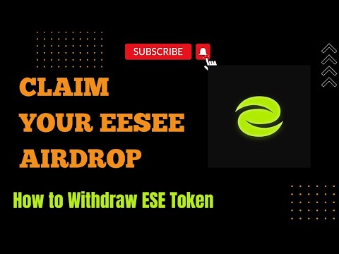 How to Withdraw ESE Tokens | Claim your Eesee Airdrop | How to Claim Eesee tokens| - YouTube