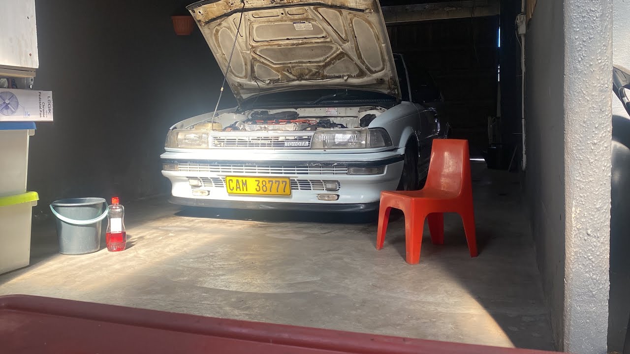 Engine Bay clean PT2 |RAW VLOG 🫧 #toyota #4af #conquest #toyotacorolla ...