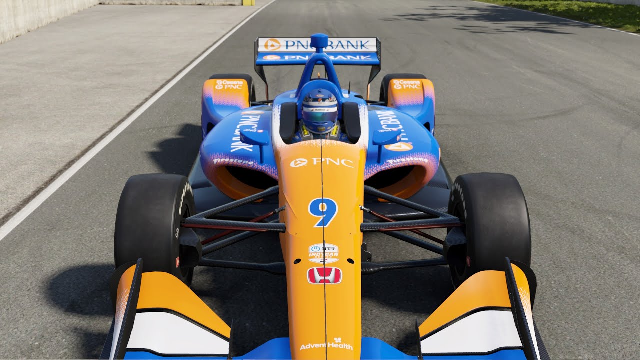 Project CARS 3 | Road America | 2019 Dallara IR-18 Indycar | Broadcast ...