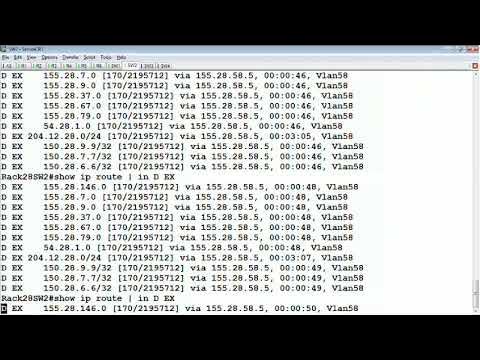 086 Administrative Distance Based Routing Loops, Debug IP Routing, IP Route Profile - YouTube
