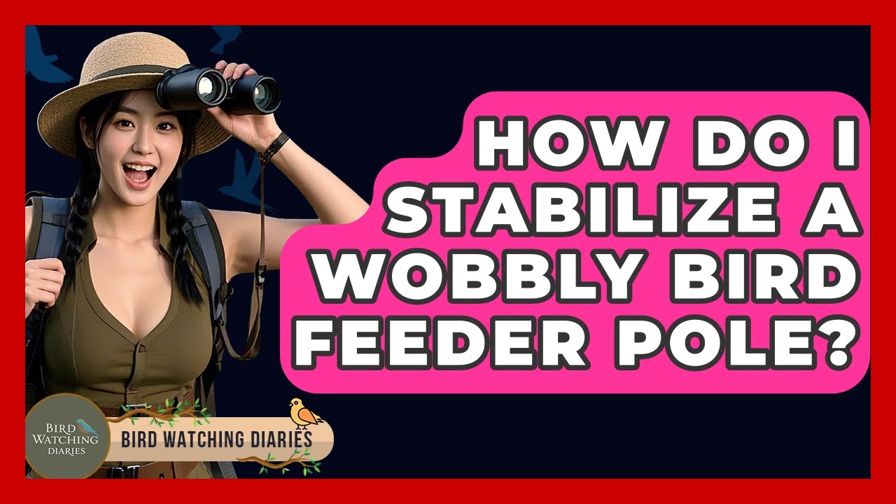 How Do I Stabilize A Wobbly Bird Feeder Pole? - Bird Watching Diaries ...
