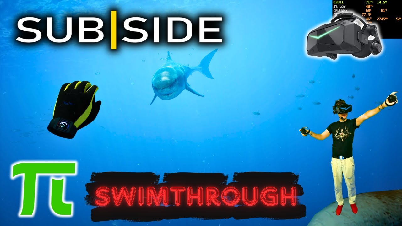 Subside VR full swim-through /\ Pimax Crystal Super 57ppd - YouTube