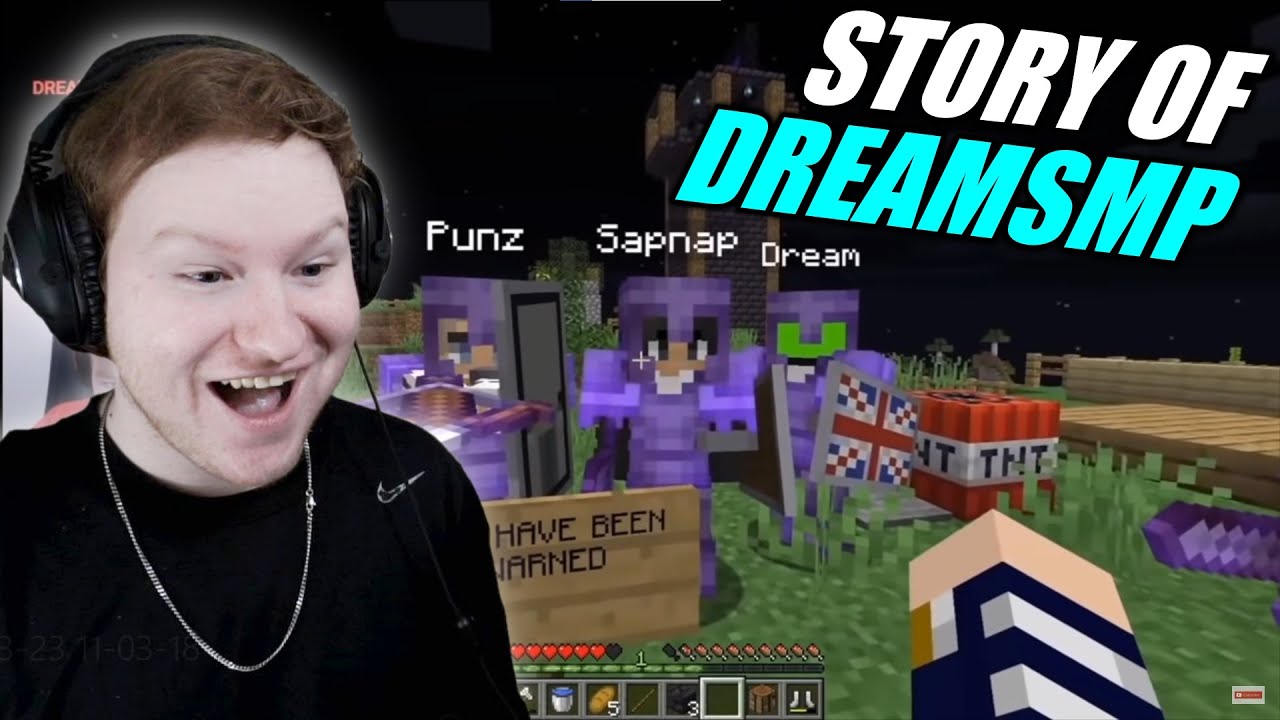 WATCHING THE DREAM SMP FOR THE FIRST TIME EVER!!!! - YouTube