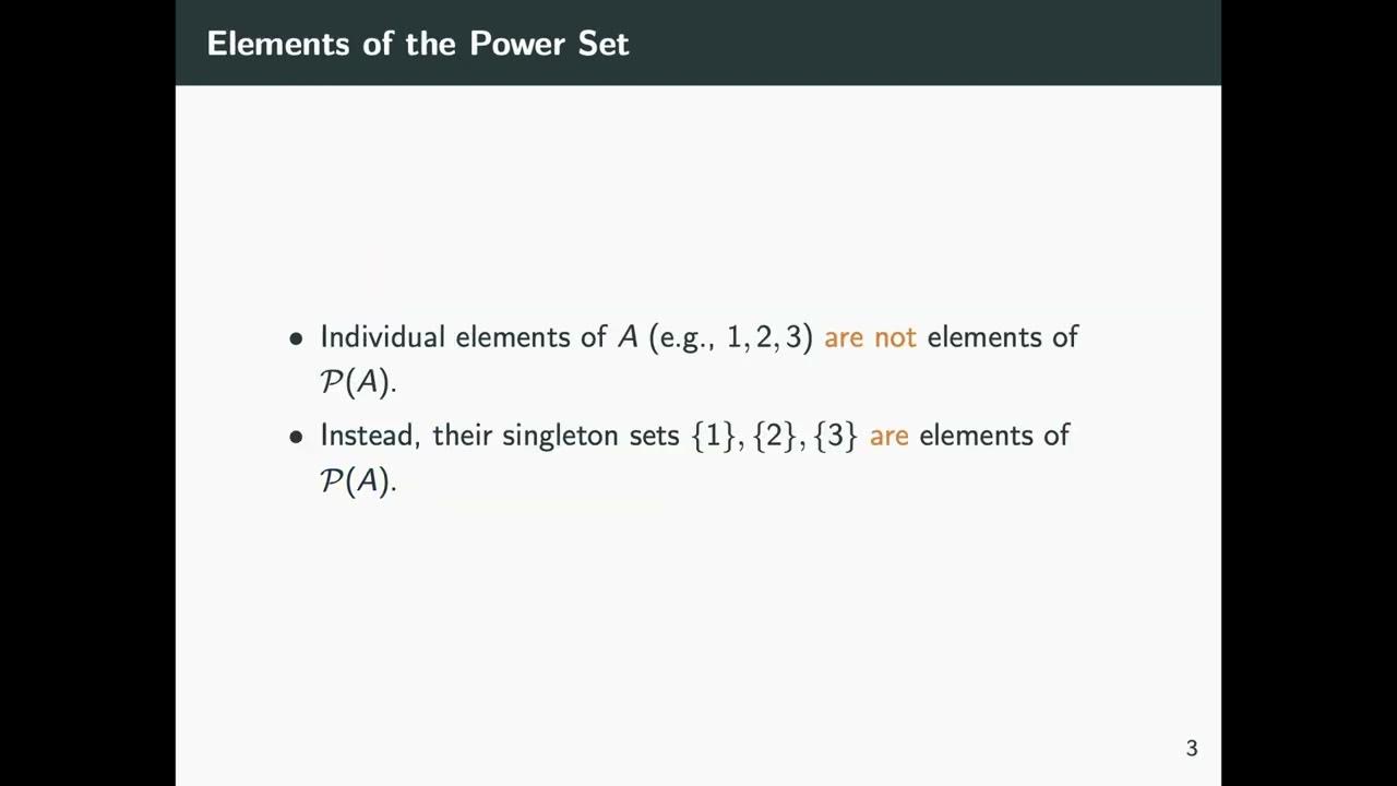 Sets - Power Sets - YouTube