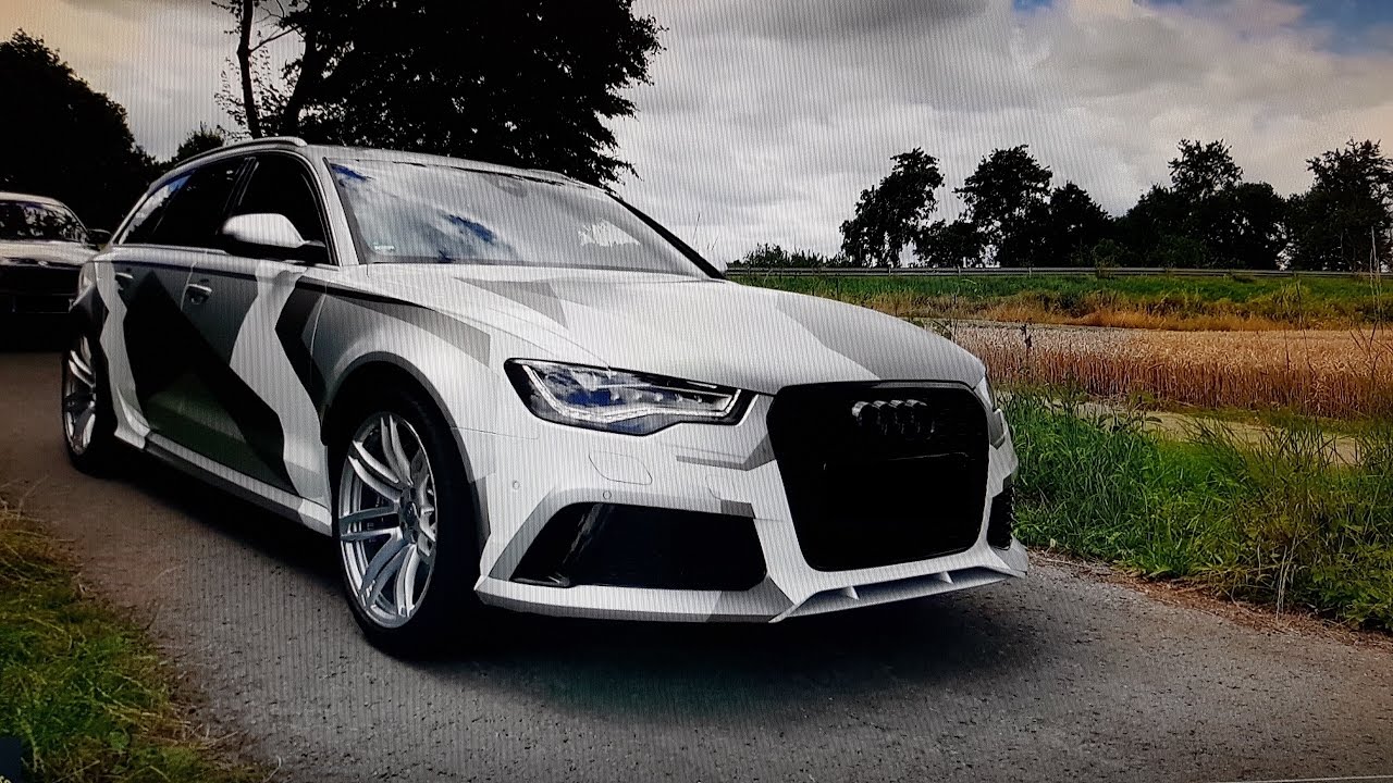 Audi RS6 Lovely Sound, Acceleration, Beschleunigung, Exhaust, Revs ...