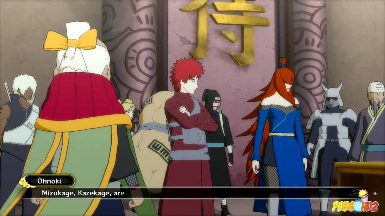 Naruto Shippuden: Ultimate Ninja Storm 3: [DUB] Chapter 1 - The 5 Kage ...