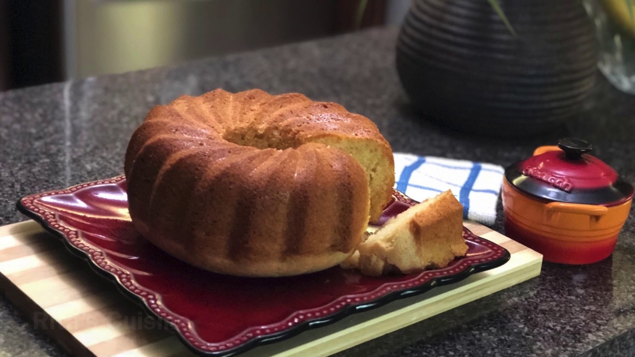 How to make a Plain Cake. - YouTube