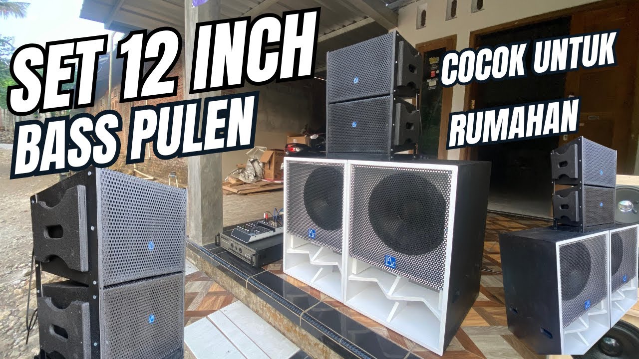 SET CBS 12 INCH ASHLEY. SPEK MINIMALIS BUAT SOUND RUMAHAN BASS PULEN ...