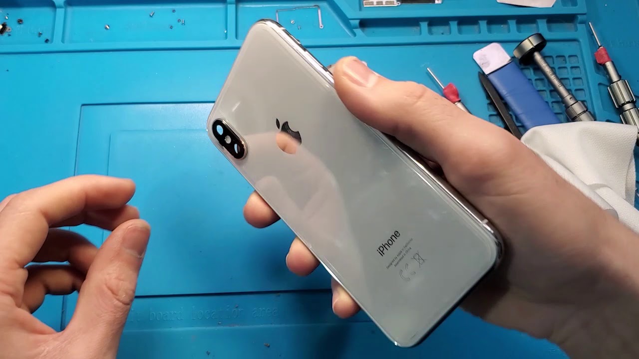 Iphone X Camera Glass replaceing / Замена стекла камеры - YouTube