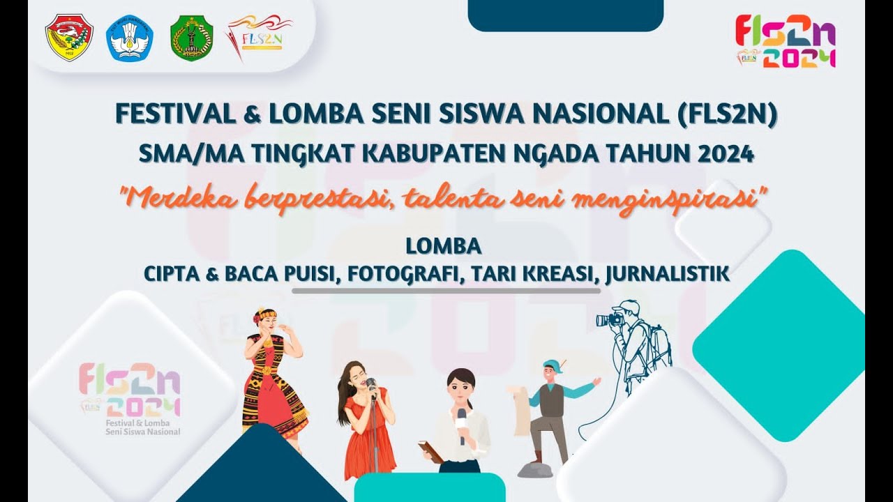 LOMBA FLS2N, FOTOGRAFI TINGKAT KABUPATEN NGADA 2024 - YouTube