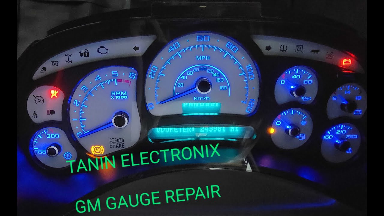 LED and Needle Upgrades for 2003-2006 GMC GM CHEVY Truck and SUV ...