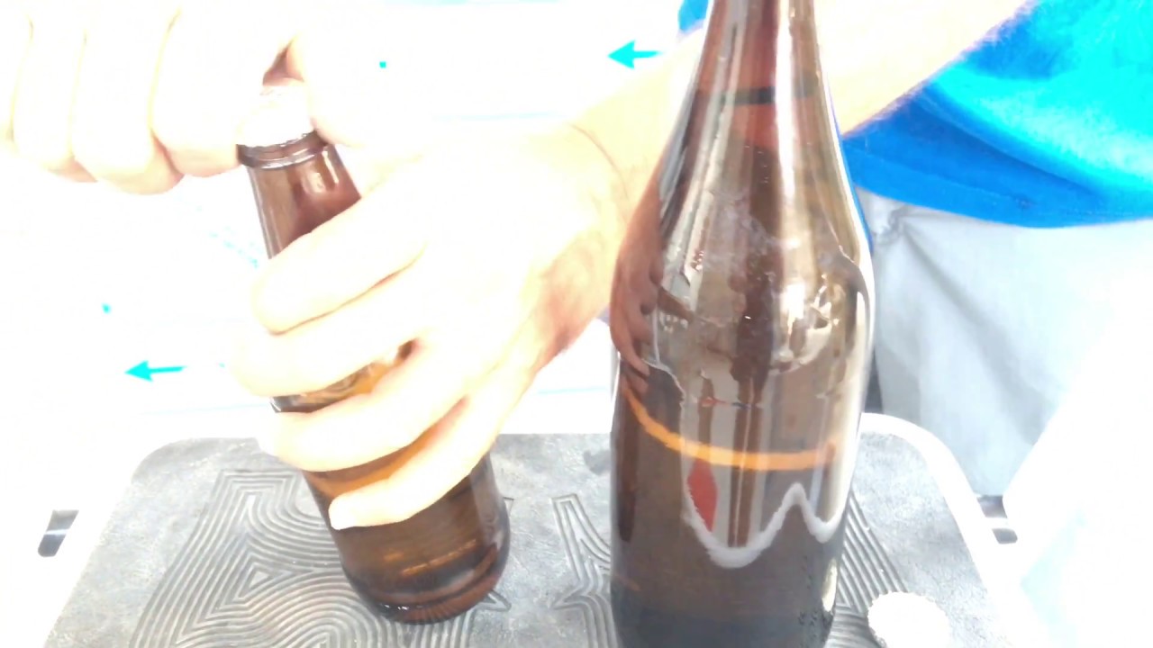 Twist Off Crown Caps 26mm with Rizzolio's equipments - YouTube