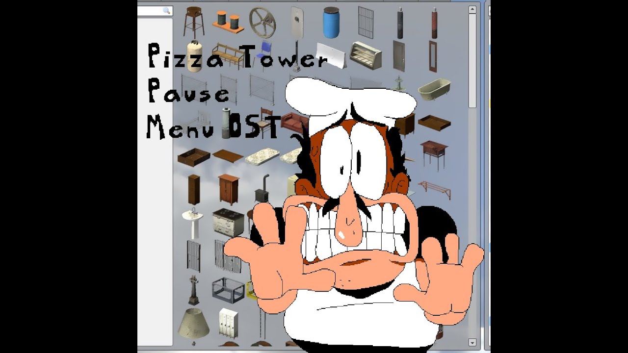 Pizza Tower Pause Music In Spawn Menu (Garry's Mod Addon) - YouTube