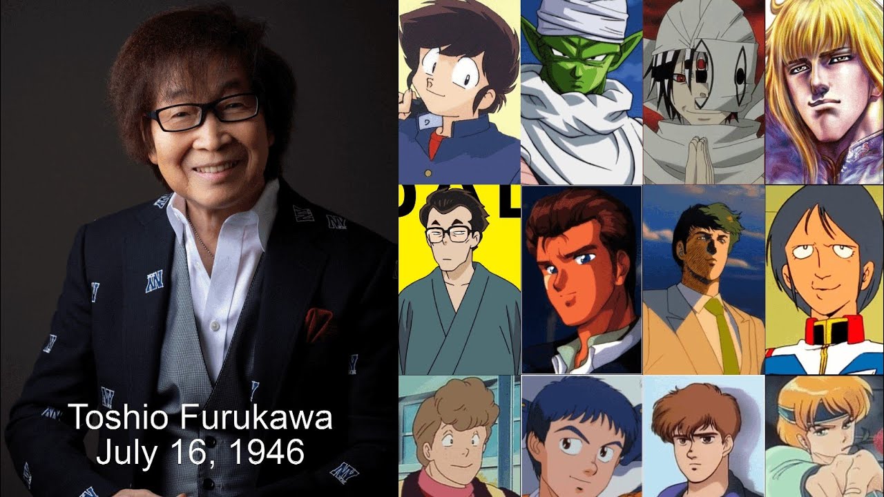 Happy birthday To Legendary Japanese Voice Actor TOSHIO FURUKAWA 🎂🥳 ...