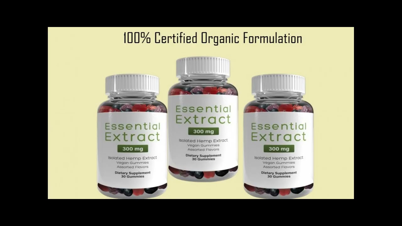 Essential CBD Gummies - Pain Relief Reviews, Price, Uses And Side Effects? - YouTube