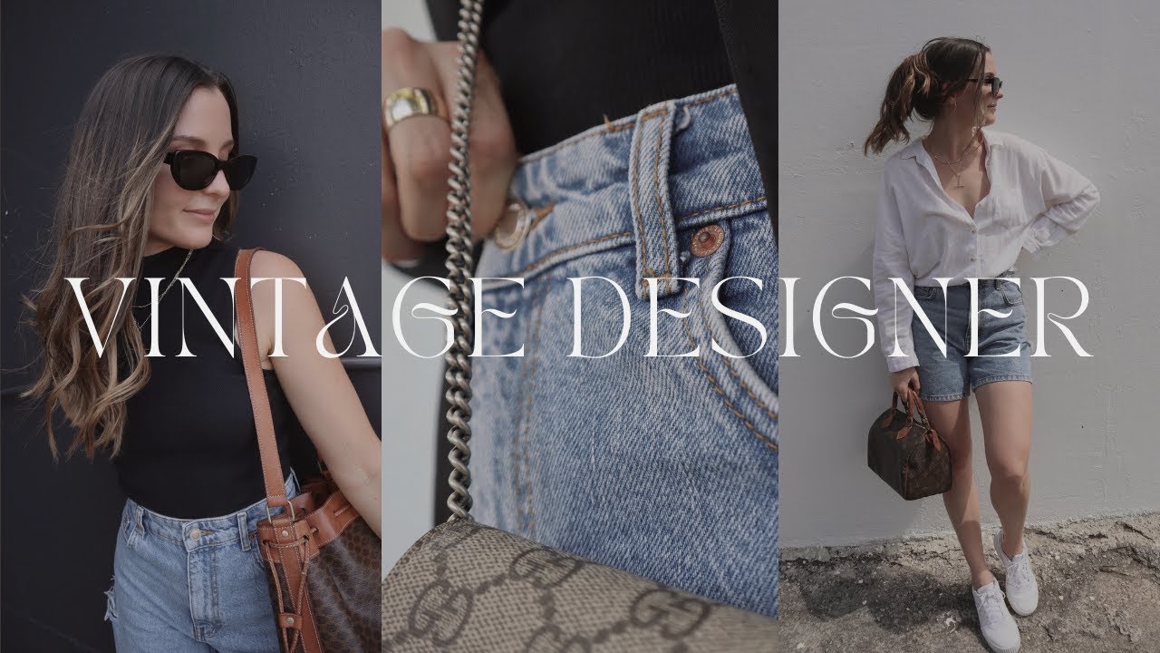 MY ENTIRE DESIGNER COLLECTION | Vintage & Pre-Loved LV, Gucci, YSL ...