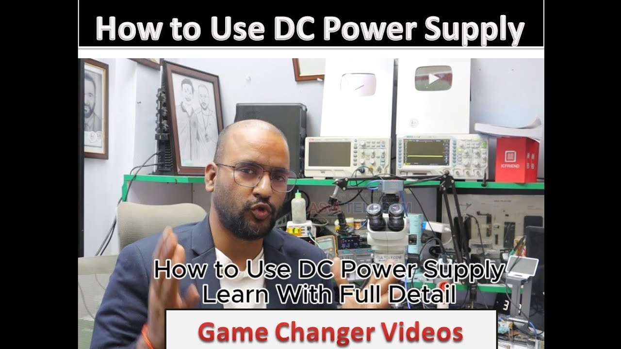 How to Use DC Power Supply - YouTube