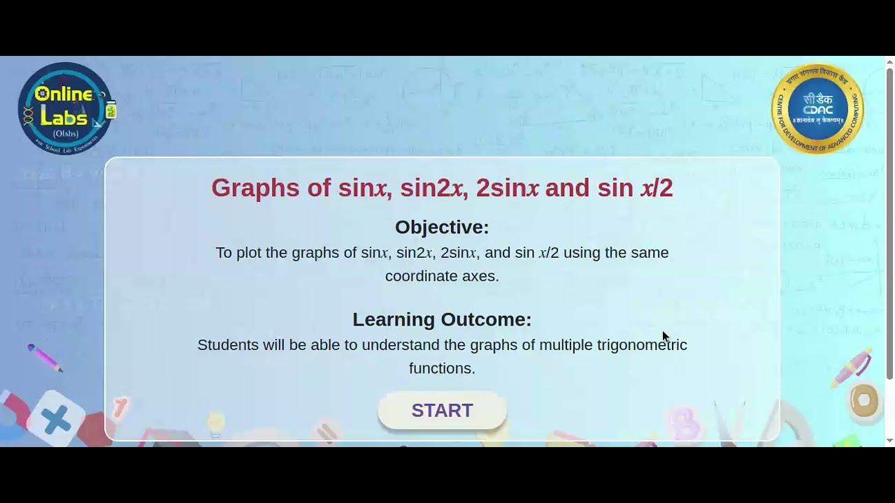Graphs of sin𝑥, sin2𝑥, 2sin𝑥 and sin 𝑥/2 - YouTube