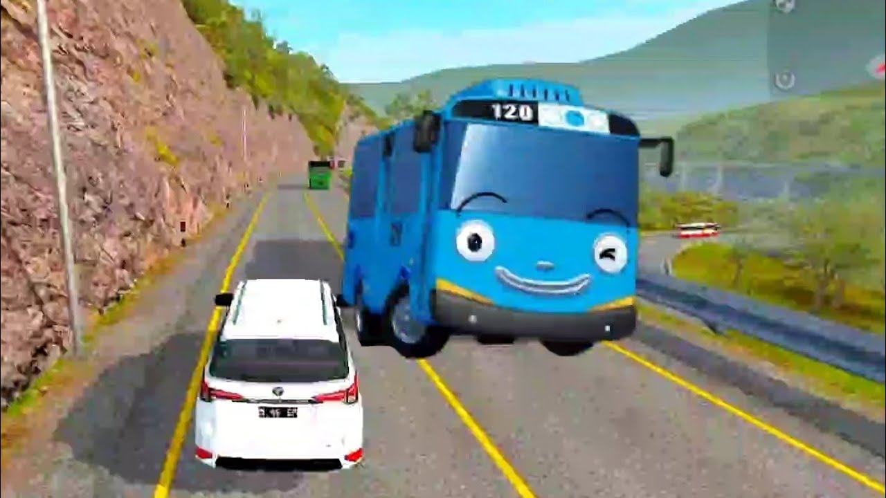 Tayo Lucu!! Mobil mirip tayo banyak di jalanan - YouTube