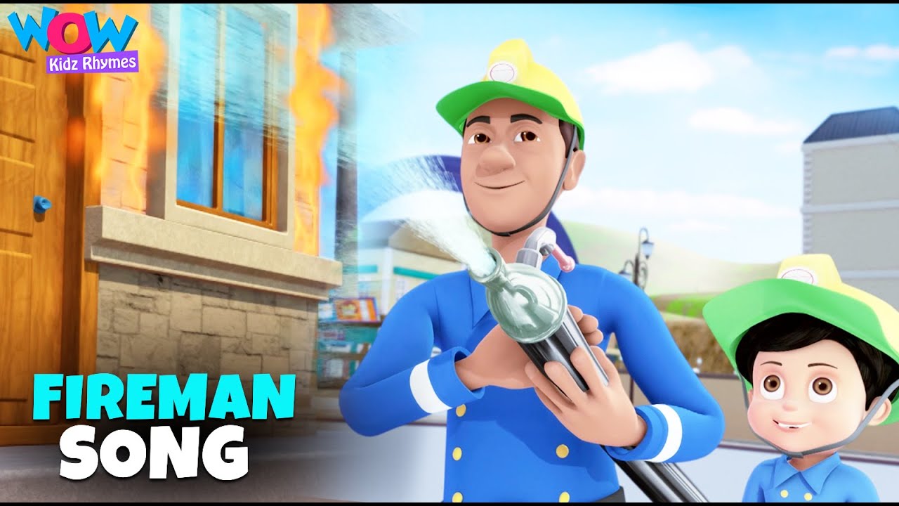 FIREMAN SONG and Many More Nursery Rhymes | English Poems | Popular ...