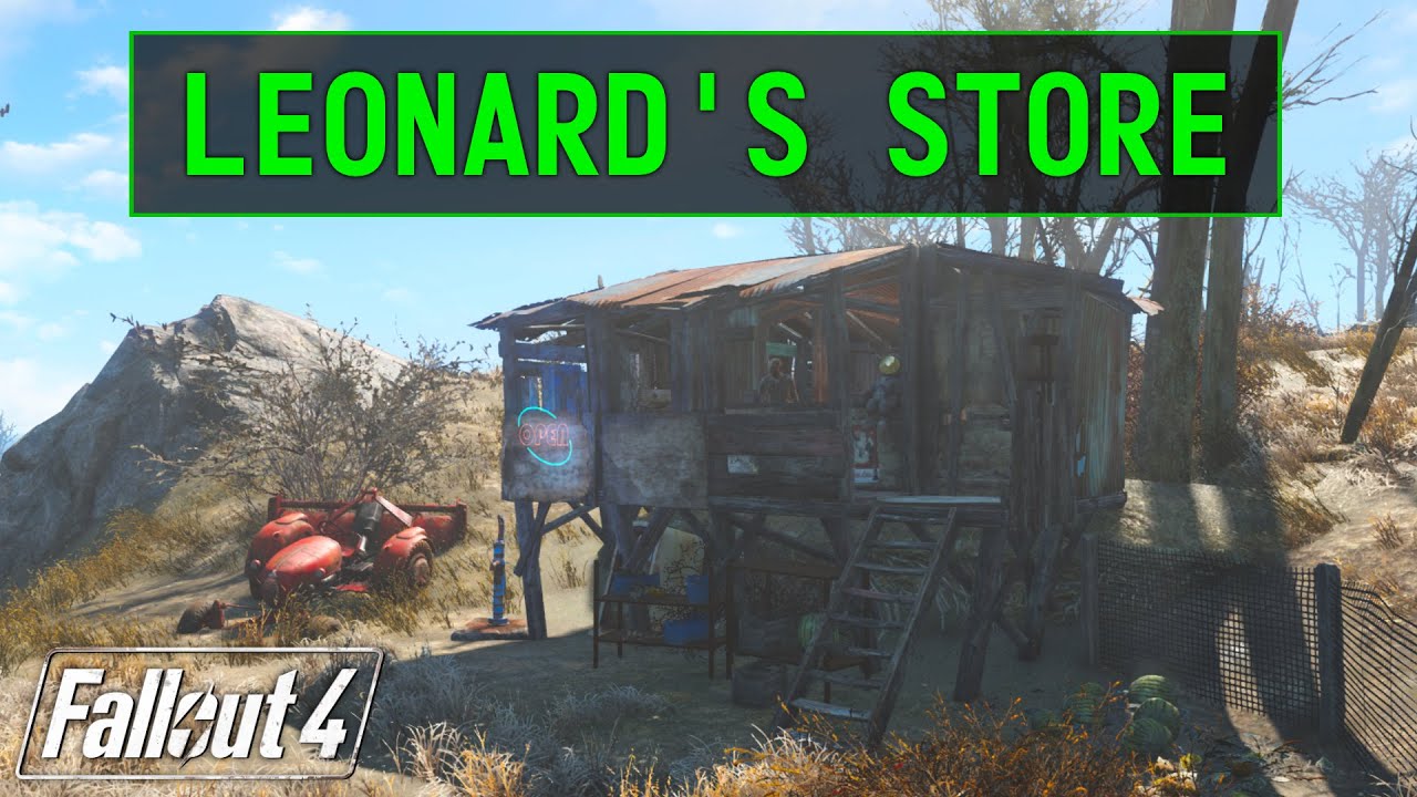 Fallout 4 | Leonard's Store - YouTube