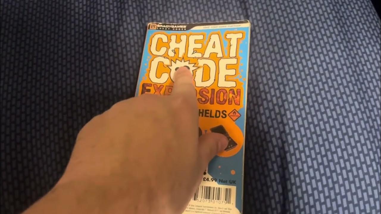Cheat Code Explosion Book For Consoles And Handhelds - YouTube