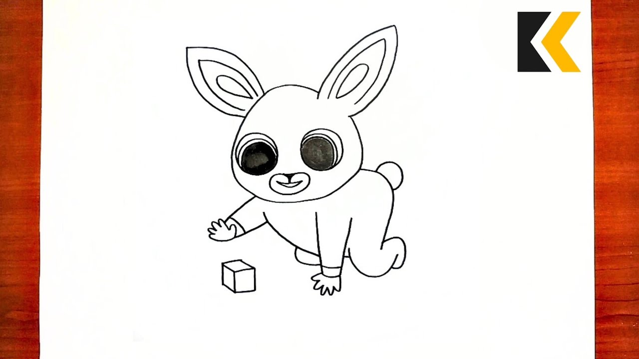 How To Draw Charlie | Draw Bing Characters Easily - YouTube